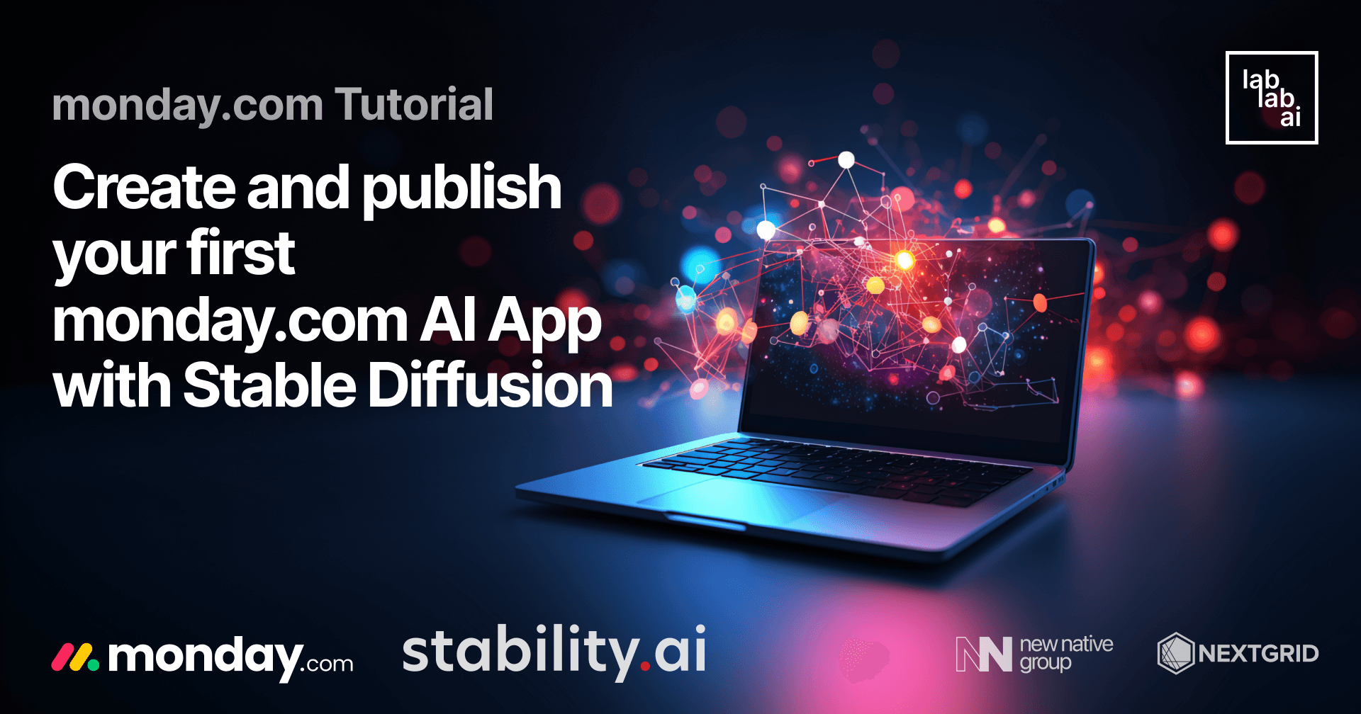 monday.com Tutorial: Create and publish your first monday.com AI App with Stable Diffusion tutorial